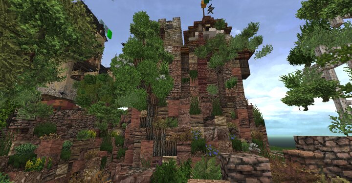 Medieval Spanish Towerhouse Minecraft Map