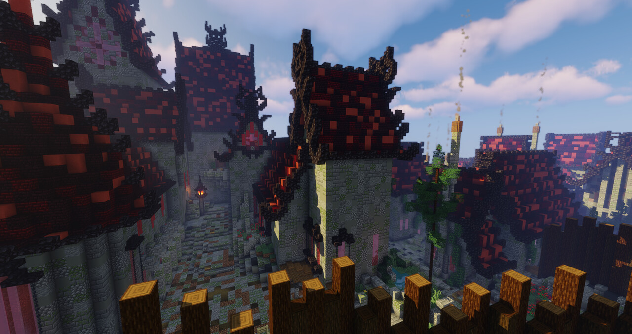 Crimson Reach | MMO City Minecraft Map