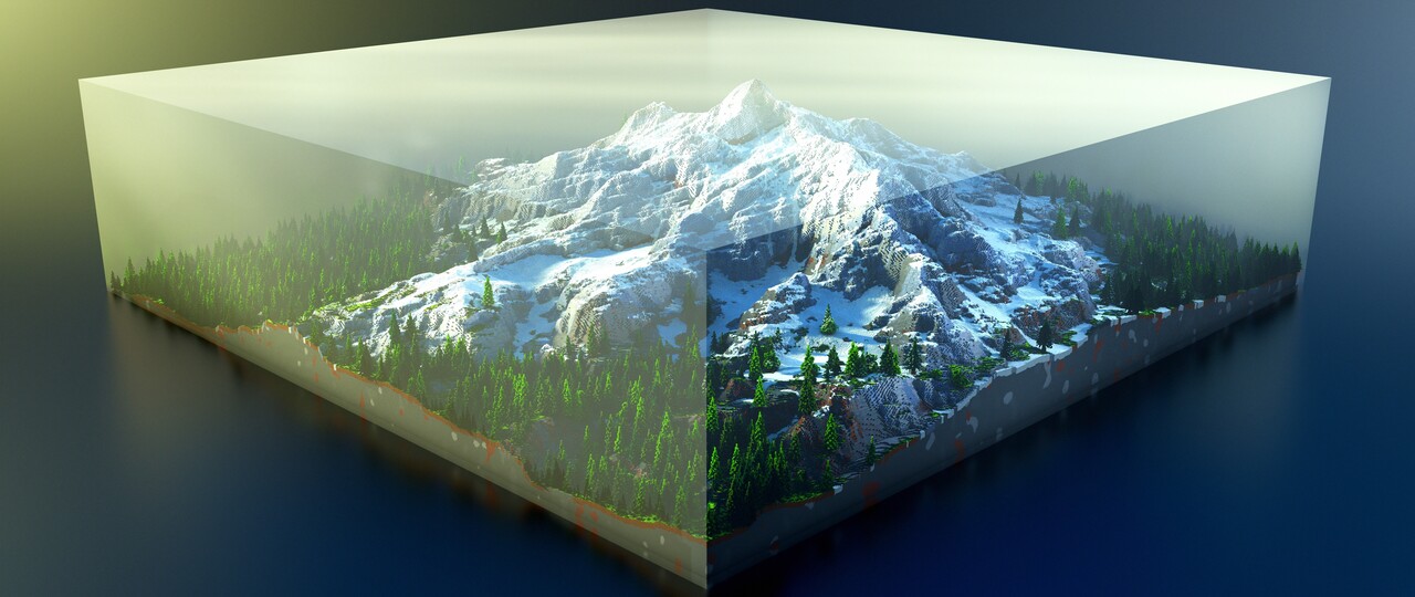 1K Mountain Map 2 [Download] Minecraft Map