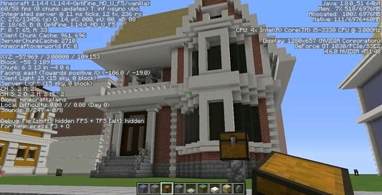 American Houses Minecraft Map