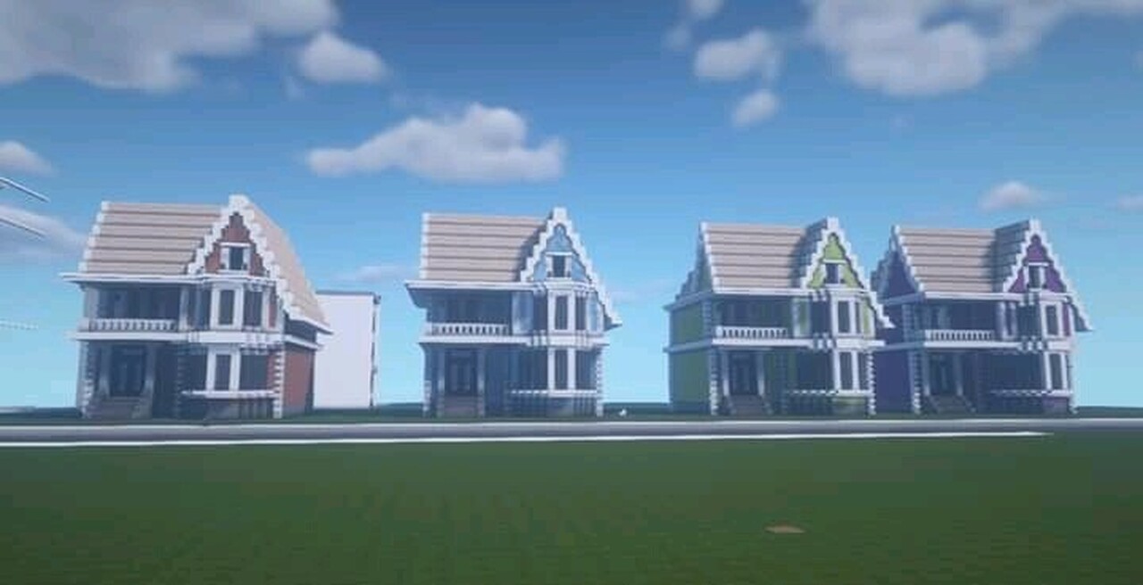 American Houses Minecraft Map