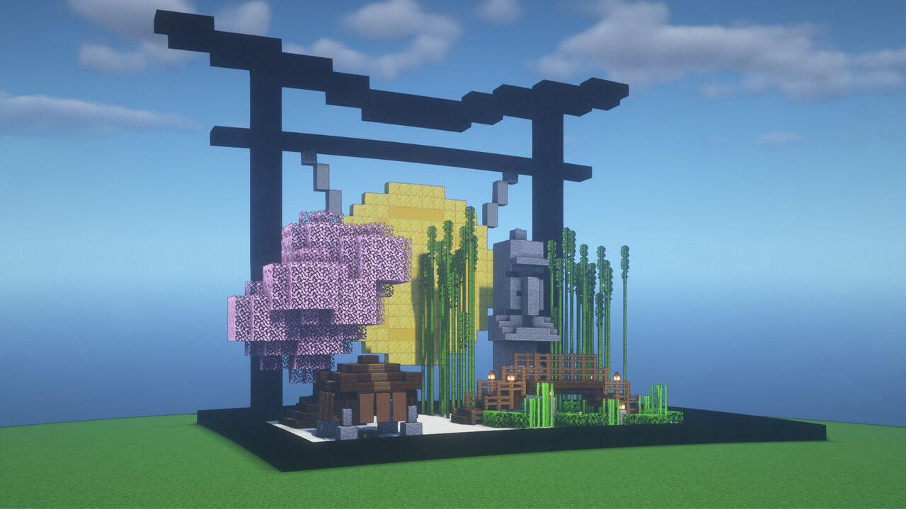 Zen Garden of Villager Minecraft Map