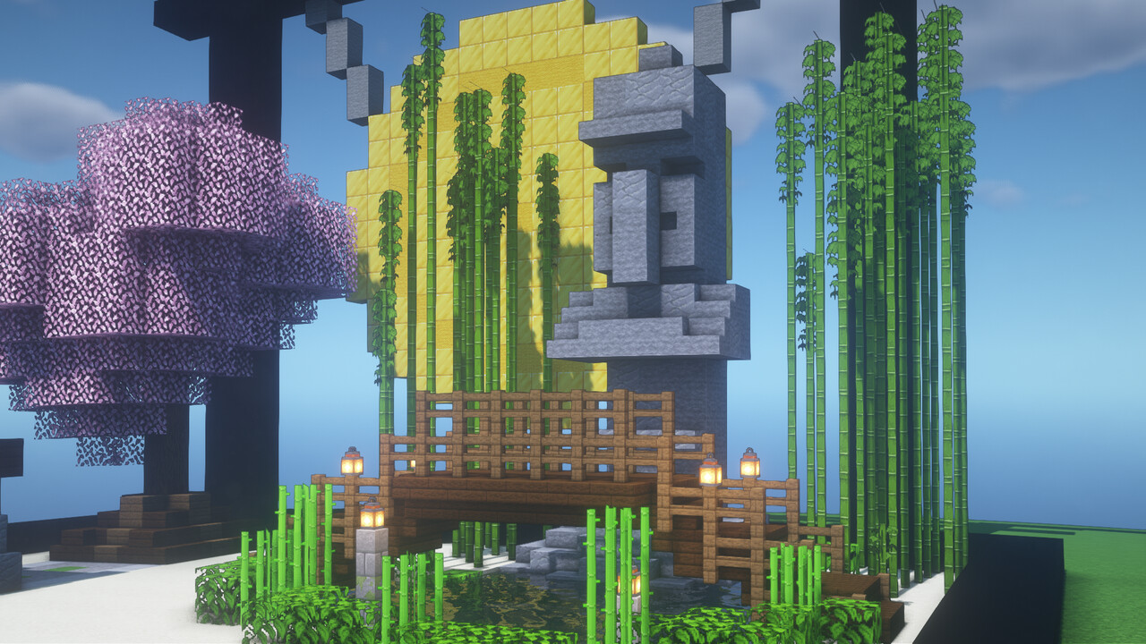 Zen Garden of Villager Minecraft Map