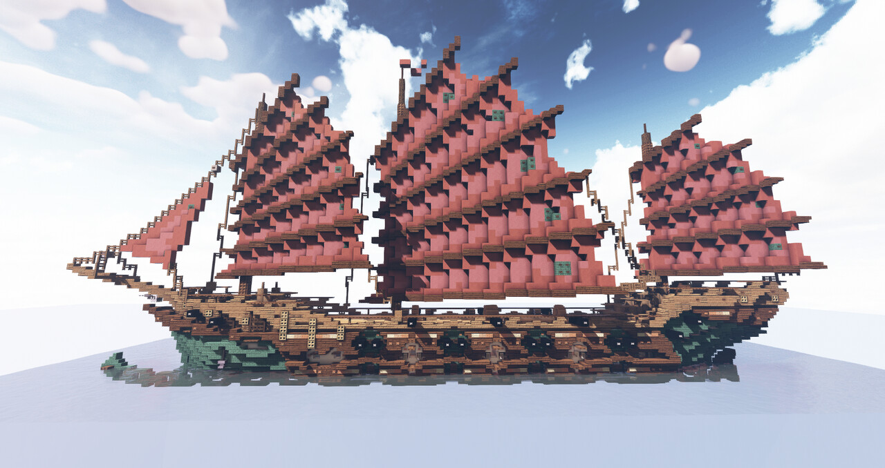 Chinese Ship Minecraft Map