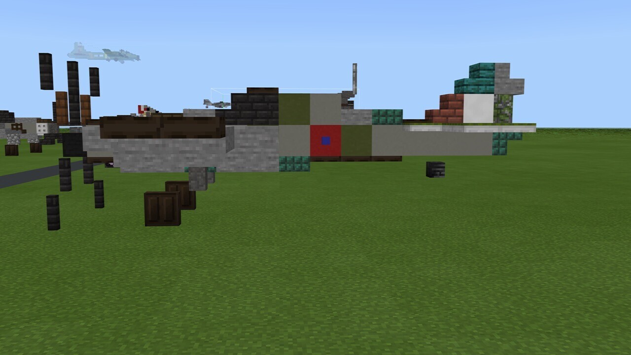 Spitfire MK. XIV Minecraft Map