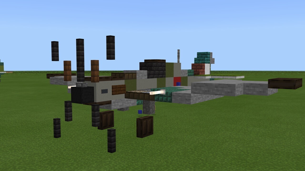 Spitfire MK. XIV Minecraft Map