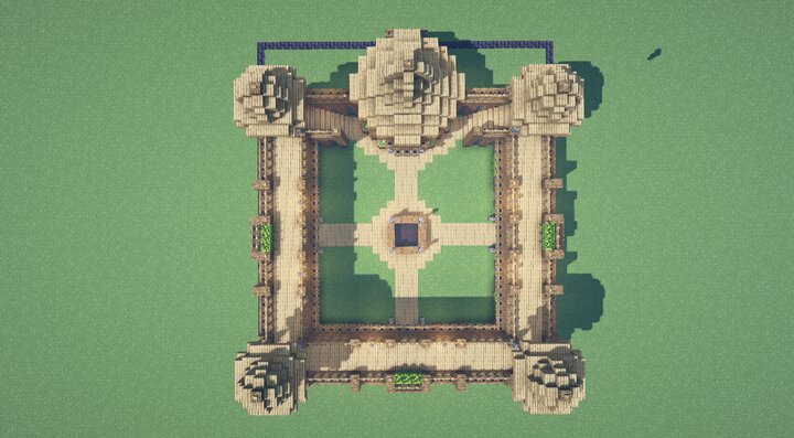 Minecraft Survival Base Tutorial + Download Minecraft Map