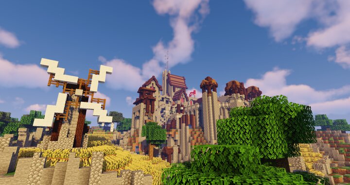 Castle Pep i Companys (timelapse + download) Minecraft Map