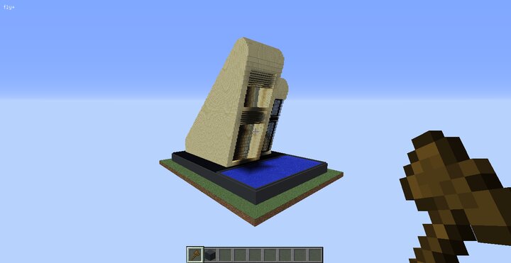 Modern Future House Minecraft Map