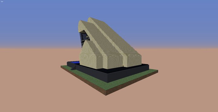 Modern Future House Minecraft Map