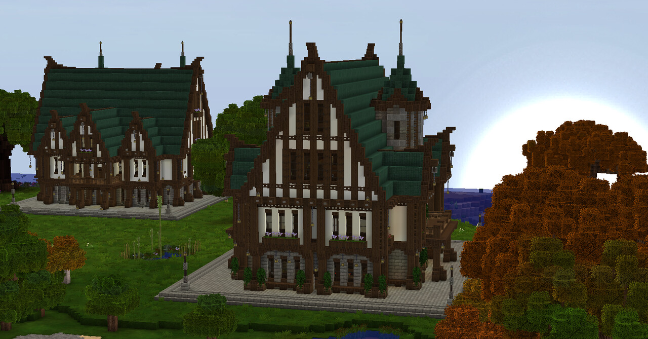 Medieval Boarding School Minecraft Map