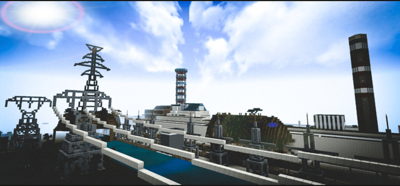 Chernobyl Nuclear Power Plant Minecraft Map