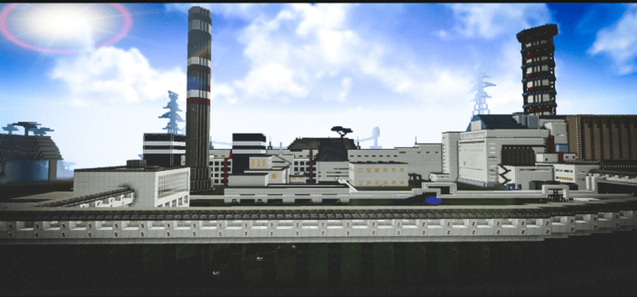 Chernobyl Nuclear Power Plant Minecraft Map