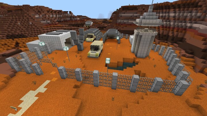 Area 51 In Minecraft PS4 Bedrock Edition Minecraft Map