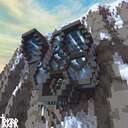 Minecraft Futuristic Laboratory Cliff Base +tutorial Minecraft Map