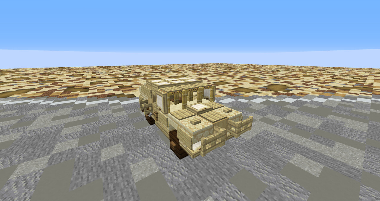 Humvee Minecraft Map