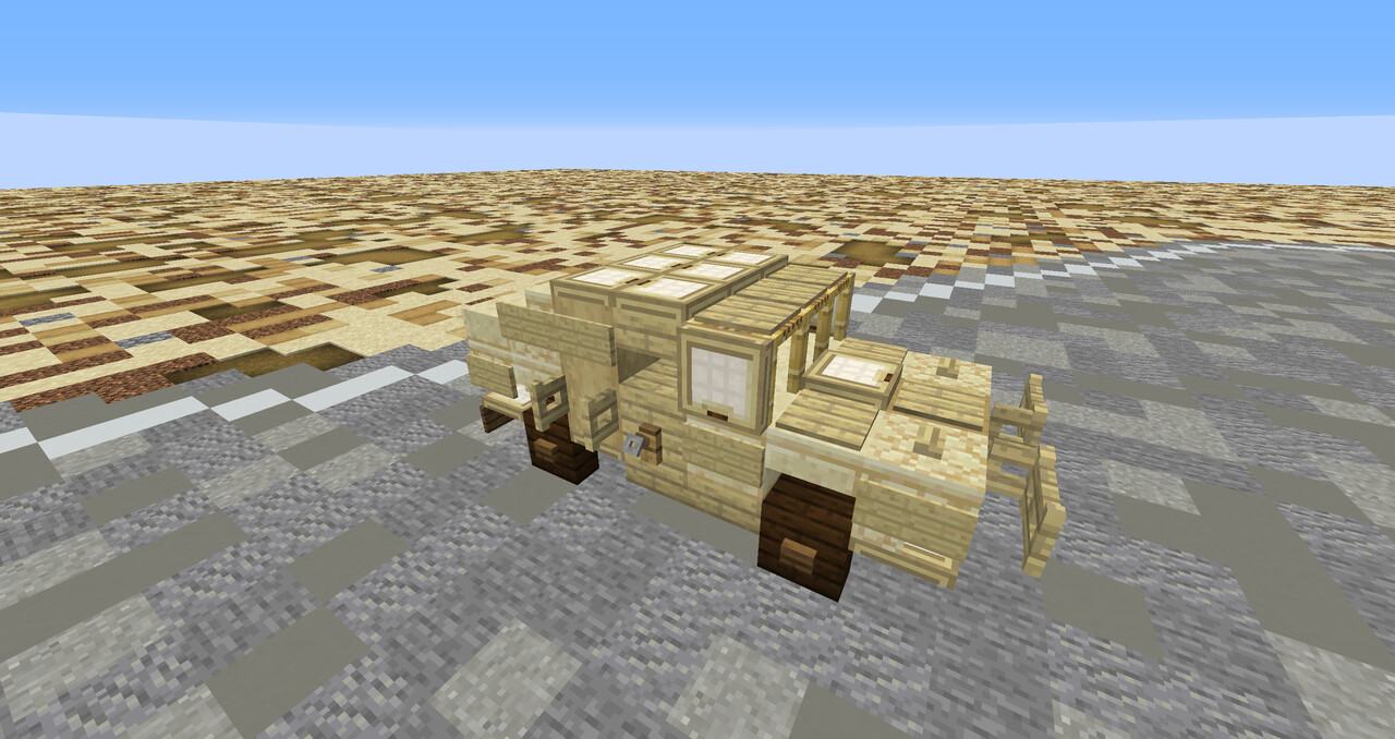 Humvee Minecraft Map