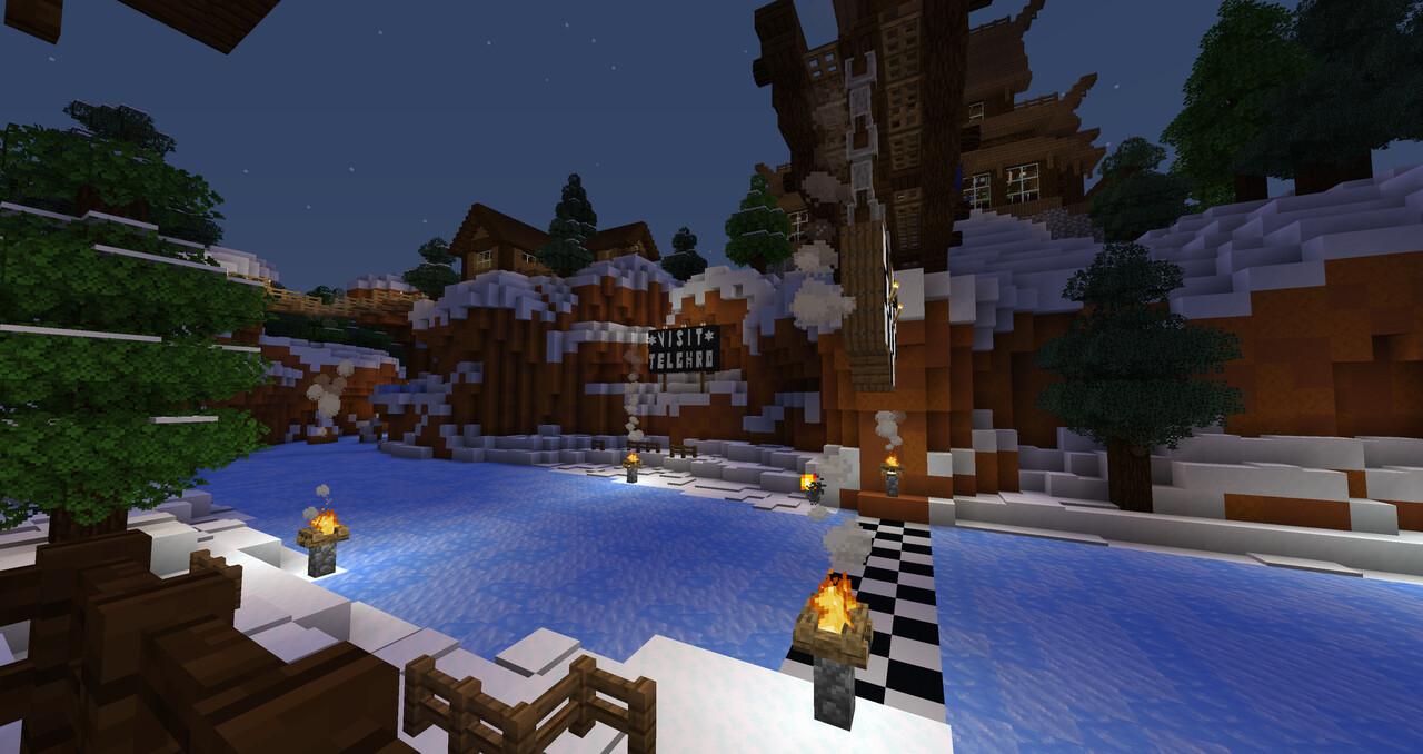 Boat Racing - Craft Team Racing Minecraft Map