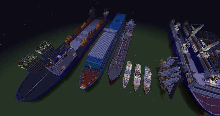 ships Minecraft Map