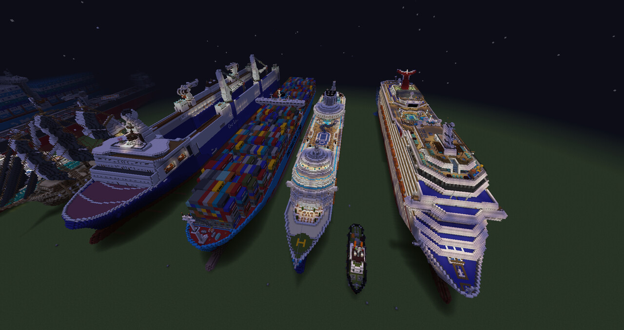 ships Minecraft Map