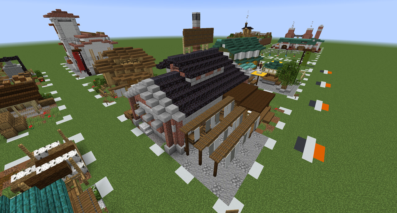 Industrial Building Pack (Anno 1800) Minecraft Map