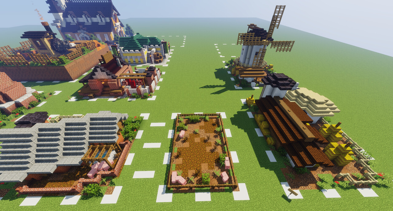Industrial Building Pack (Anno 1800) Minecraft Map