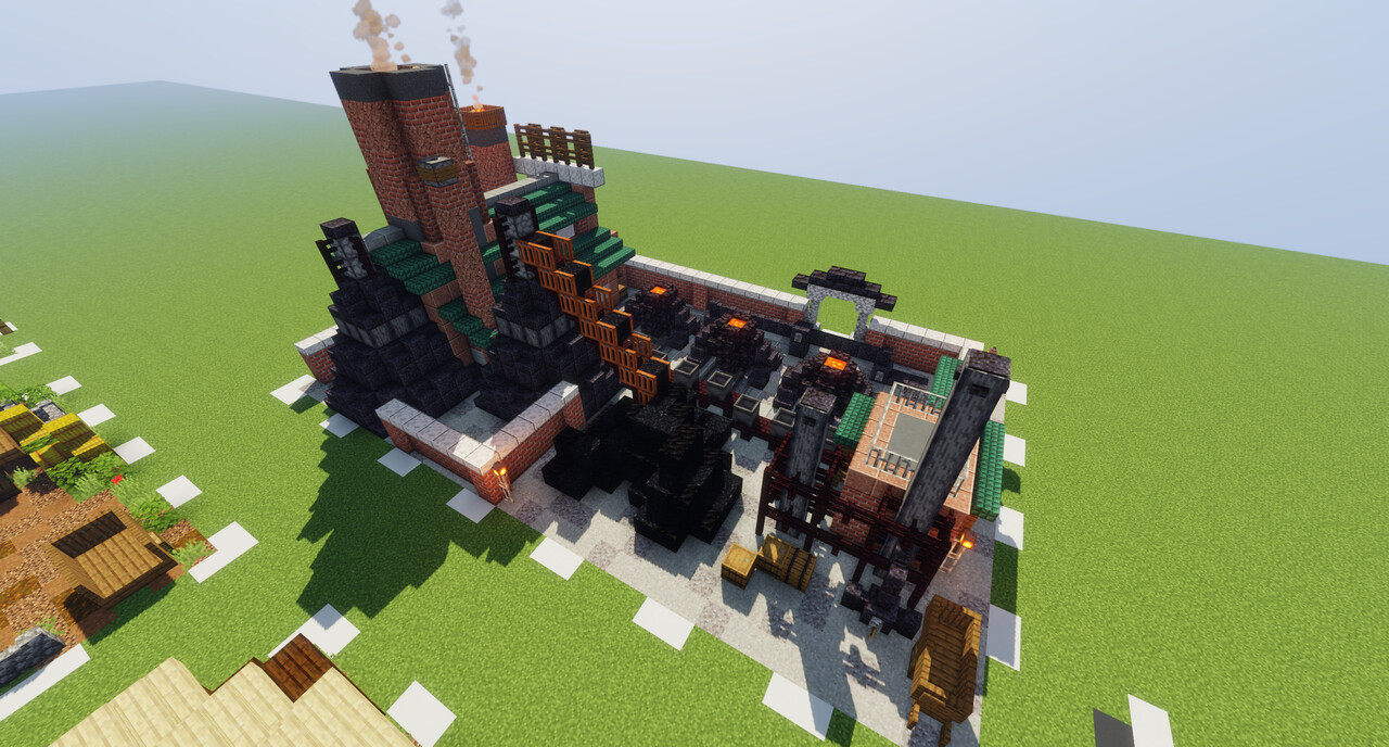 Industrial Building Pack (Anno 1800) Minecraft Map