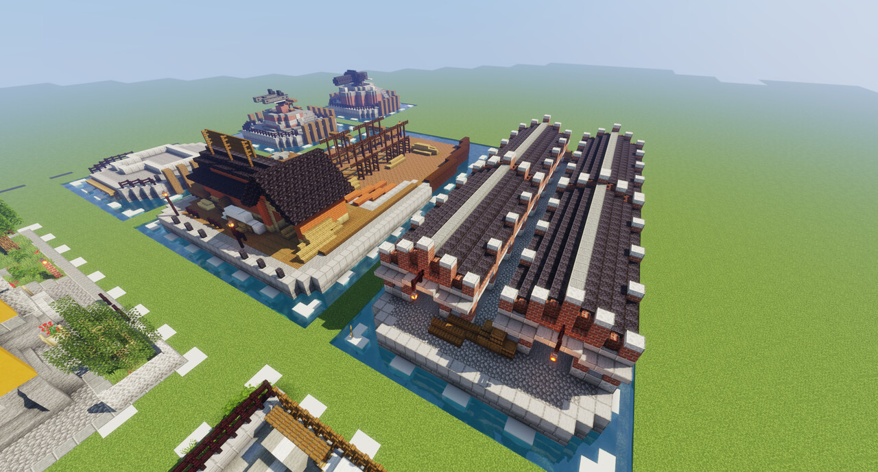 Industrial Building Pack (Anno 1800) Minecraft Map