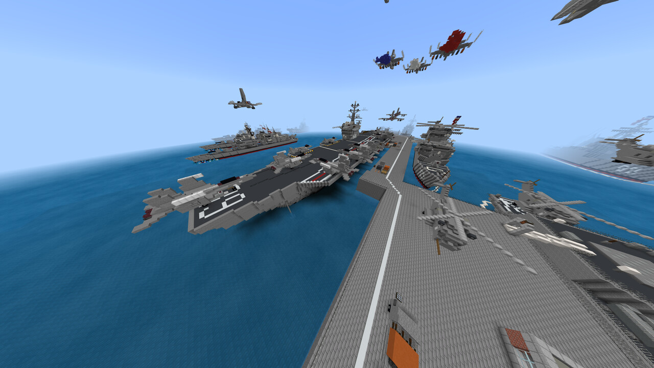 Warship World Minecraft Map