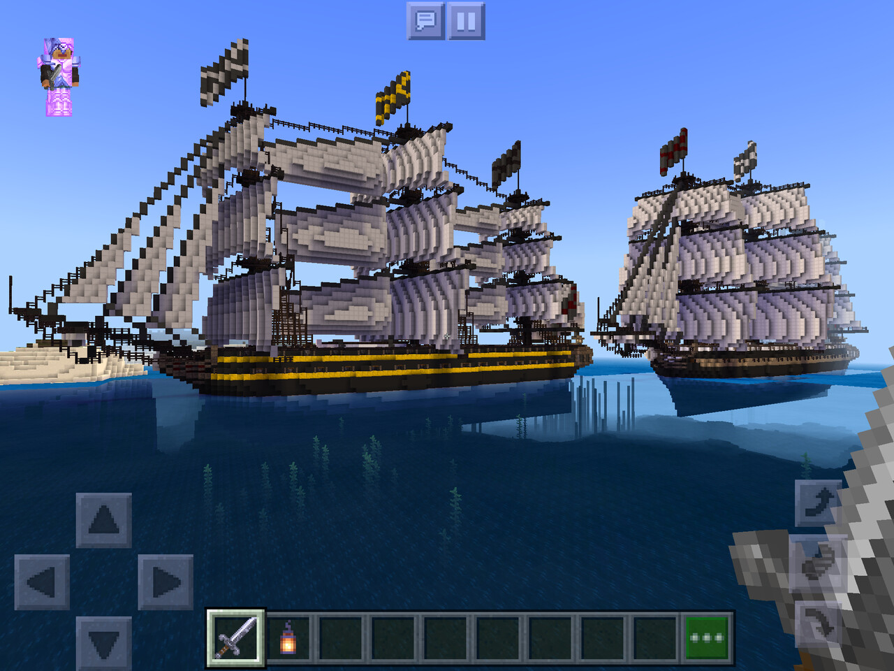 Heavy frigate Minecraft Map