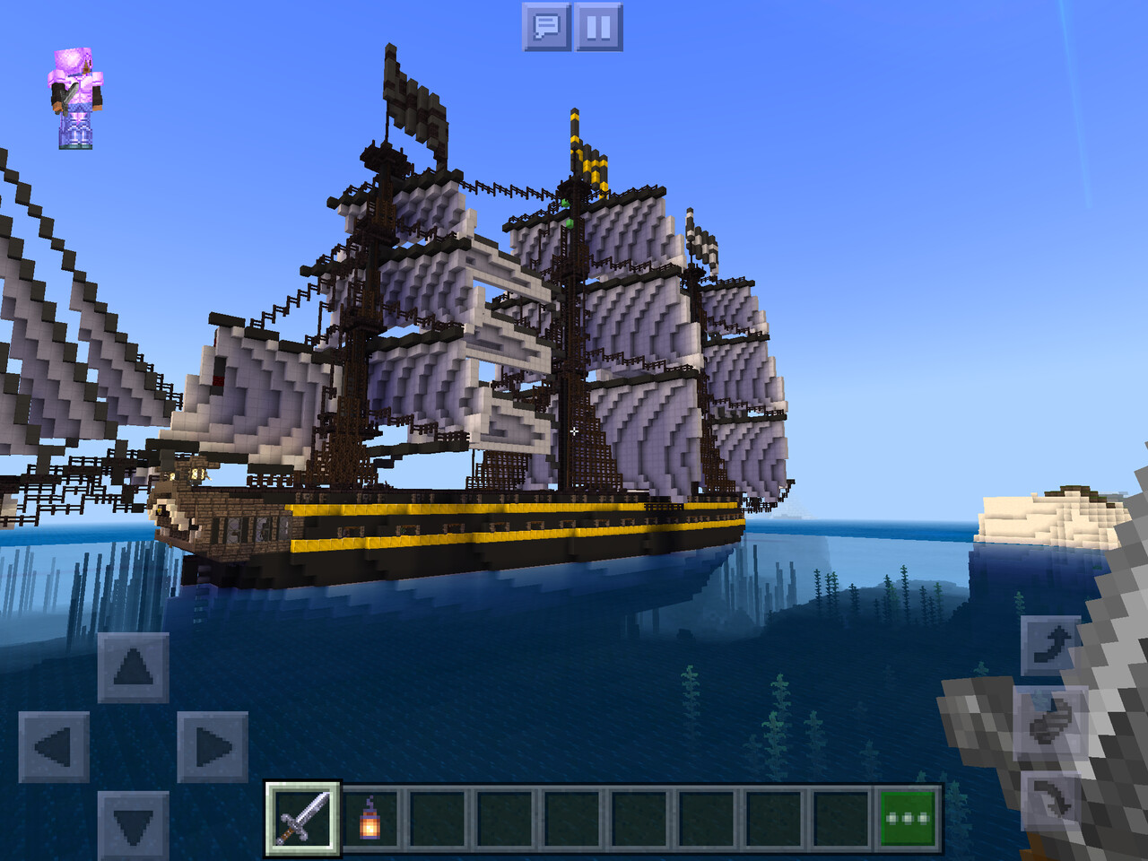 Heavy frigate Minecraft Map