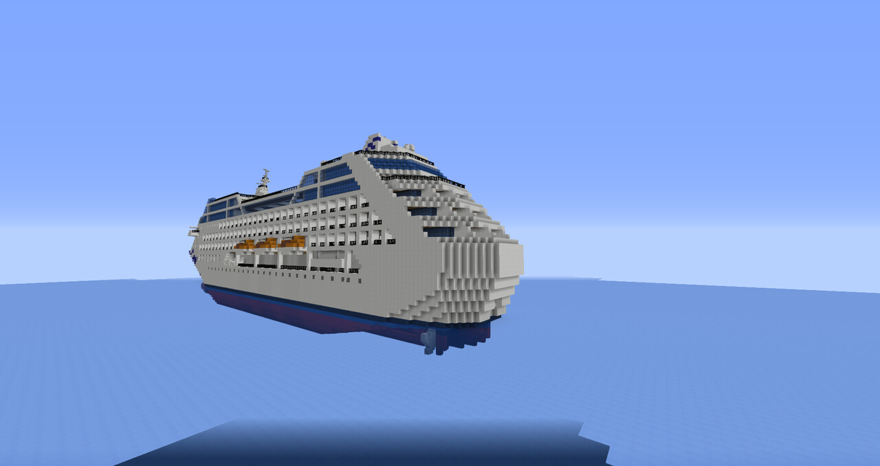 Pacific Princess 1:1 Scale Recreation Minecraft Map