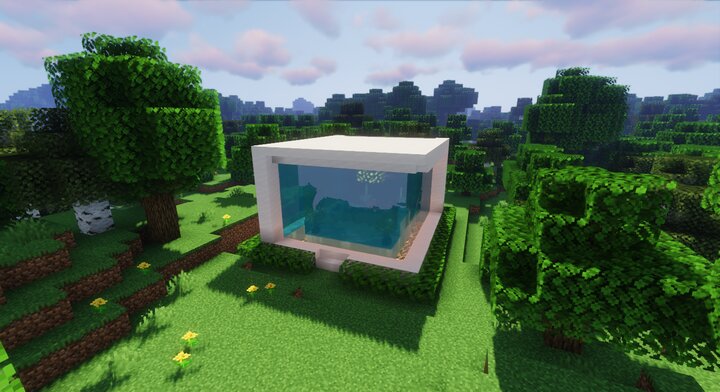 Minecraft Redstone Water House | Download Minecraft Map