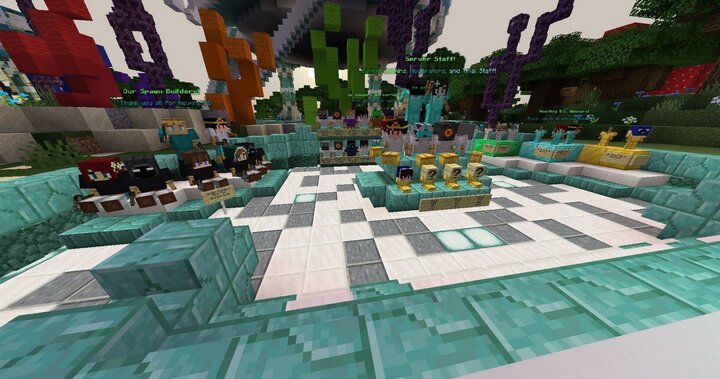 Misc builds for Enchanted Reef server Minecraft Map