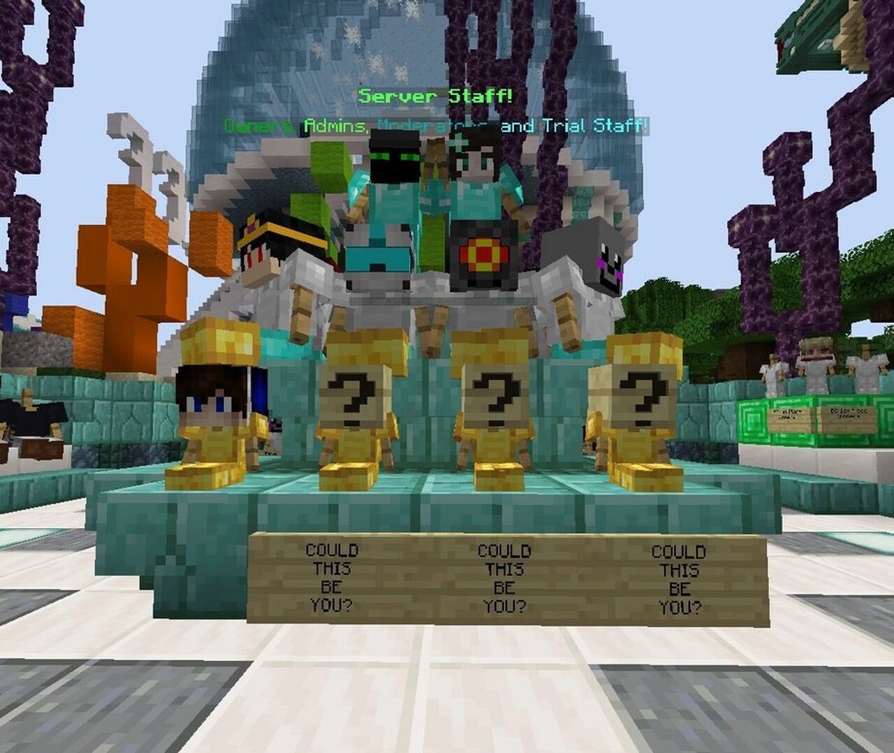 Misc builds for Enchanted Reef server Minecraft Map