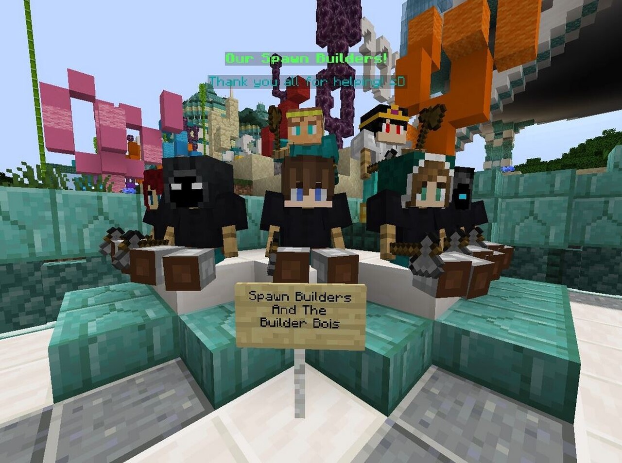 Misc builds for Enchanted Reef server Minecraft Map