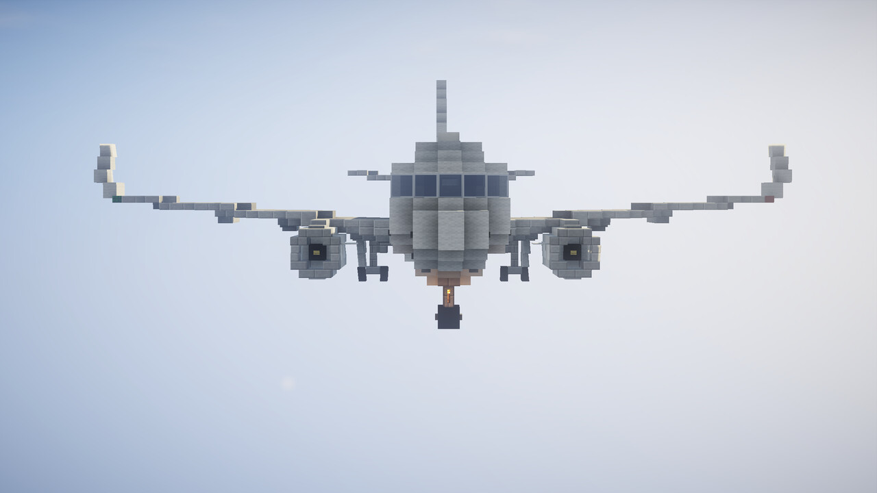Airbus A320 Family 1,5:1 - A321 + A320 + A319 + A318 Minecraft Map
