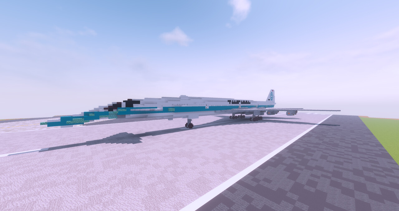 Boeing 2707-200 Minecraft Map