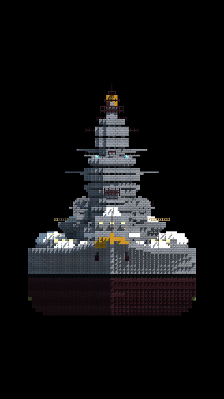 Fictional Imperial Battleship - Tiziano Vicellio Minecraft Map