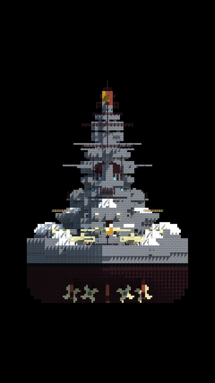 Fictional Imperial Battleship - Tiziano Vicellio Minecraft Map