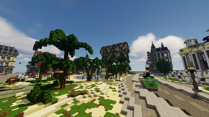 Summer Spawn | CultCraft Minecraft Map