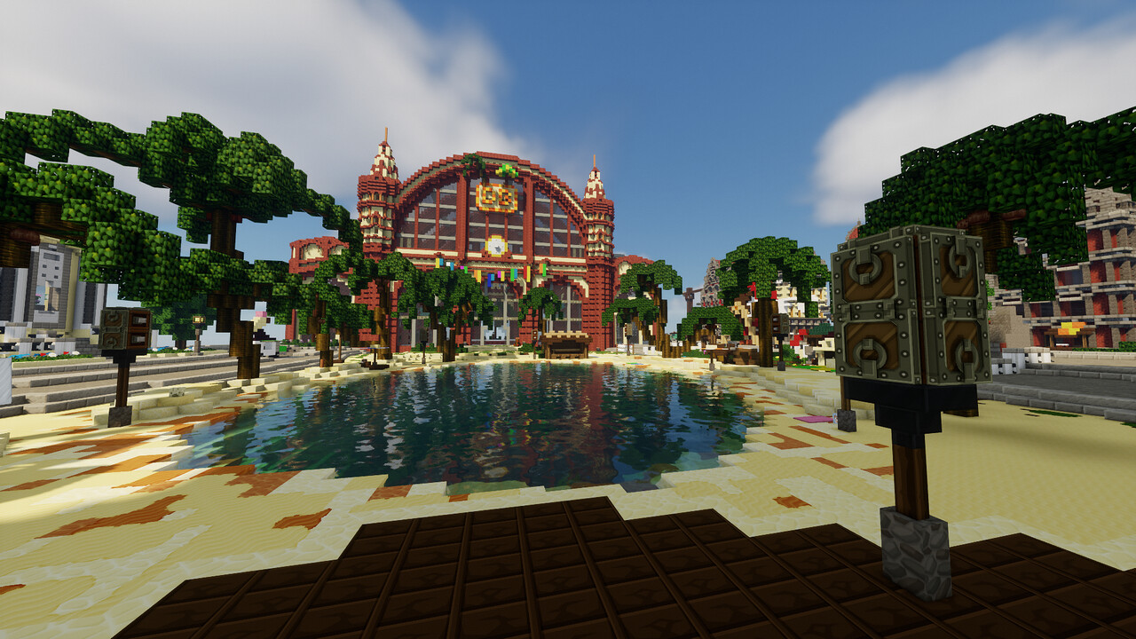 Summer Spawn | CultCraft Minecraft Map