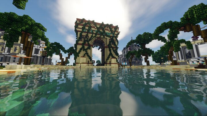 Summer Spawn | CultCraft Minecraft Map