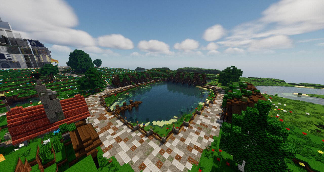 Summer Spawn | CultCraft Minecraft Map