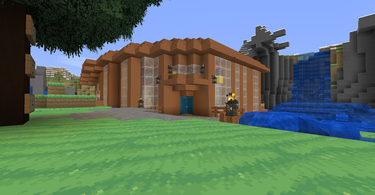 Two Simple Cabins Minecraft Map