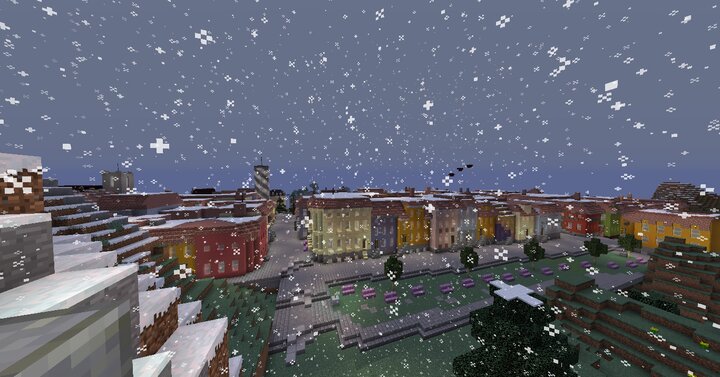 Mountain Town Minecraft Map