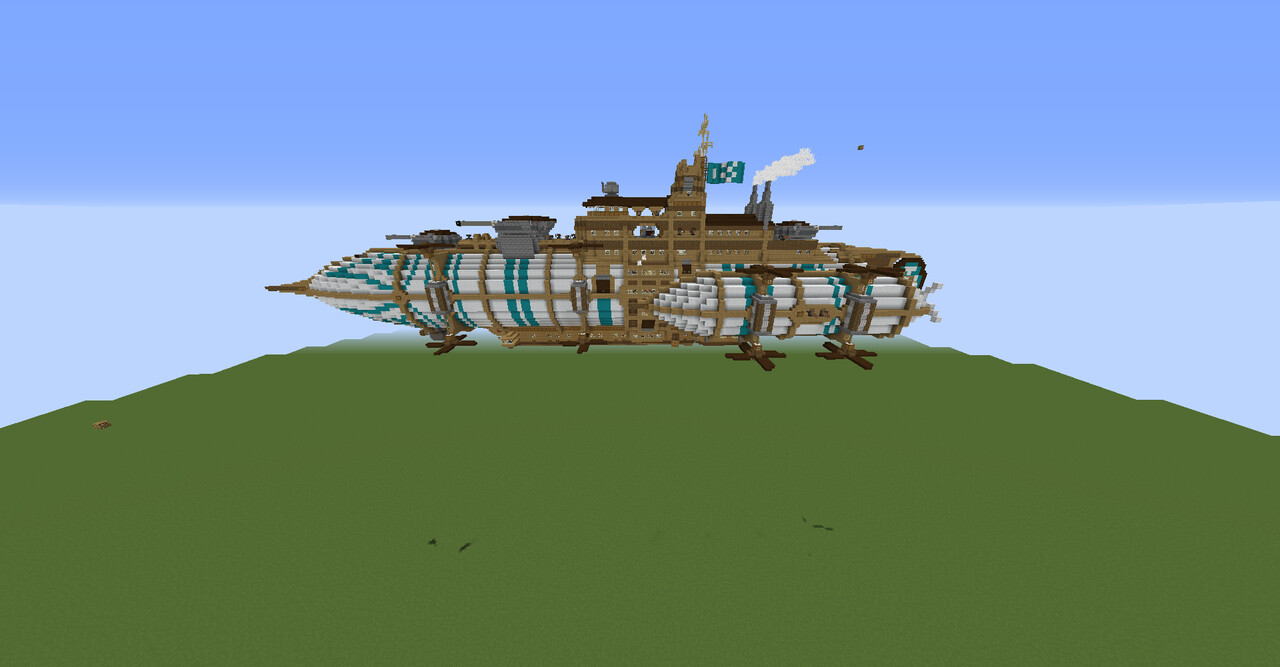 Maduin class Air-Ship Minecraft Map
