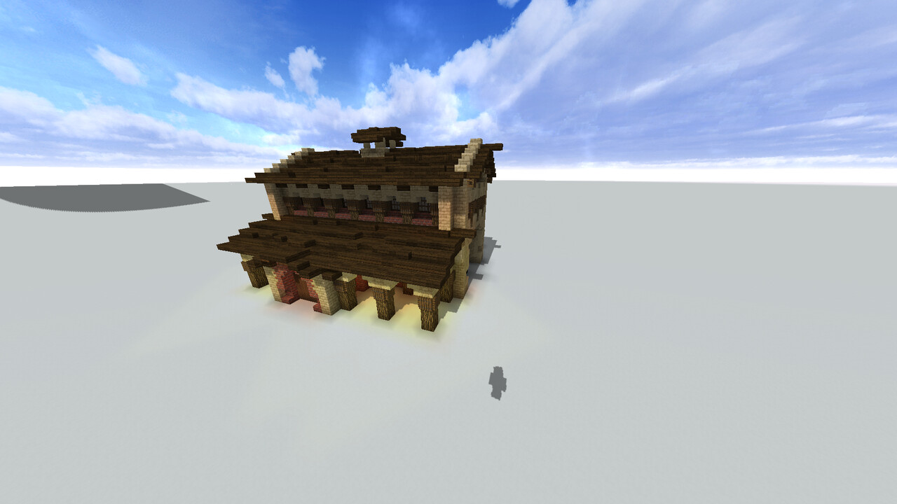 Late Medieval Grain Storage Minecraft Map