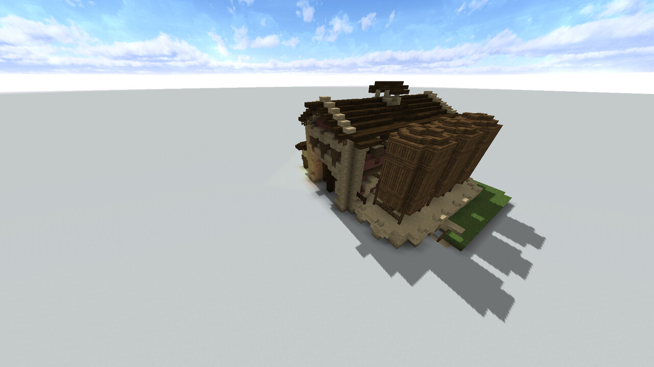 Late Medieval Grain Storage Minecraft Map