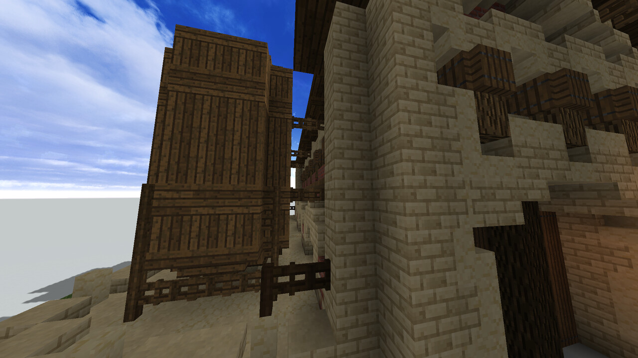 Late Medieval Grain Storage Minecraft Map